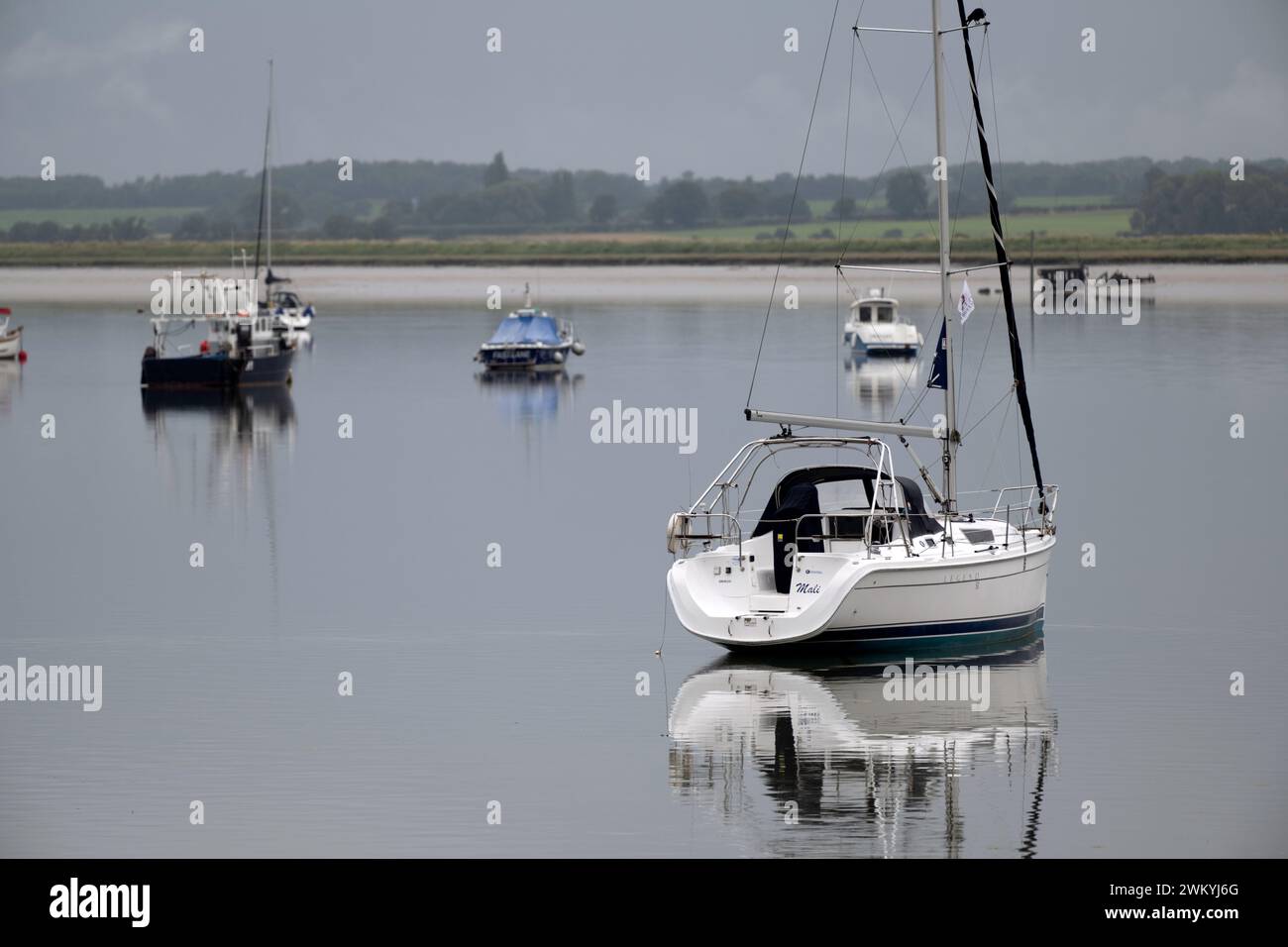 River Deben Bawdsey Ferry Suffolk Stock Photo - Alamy
