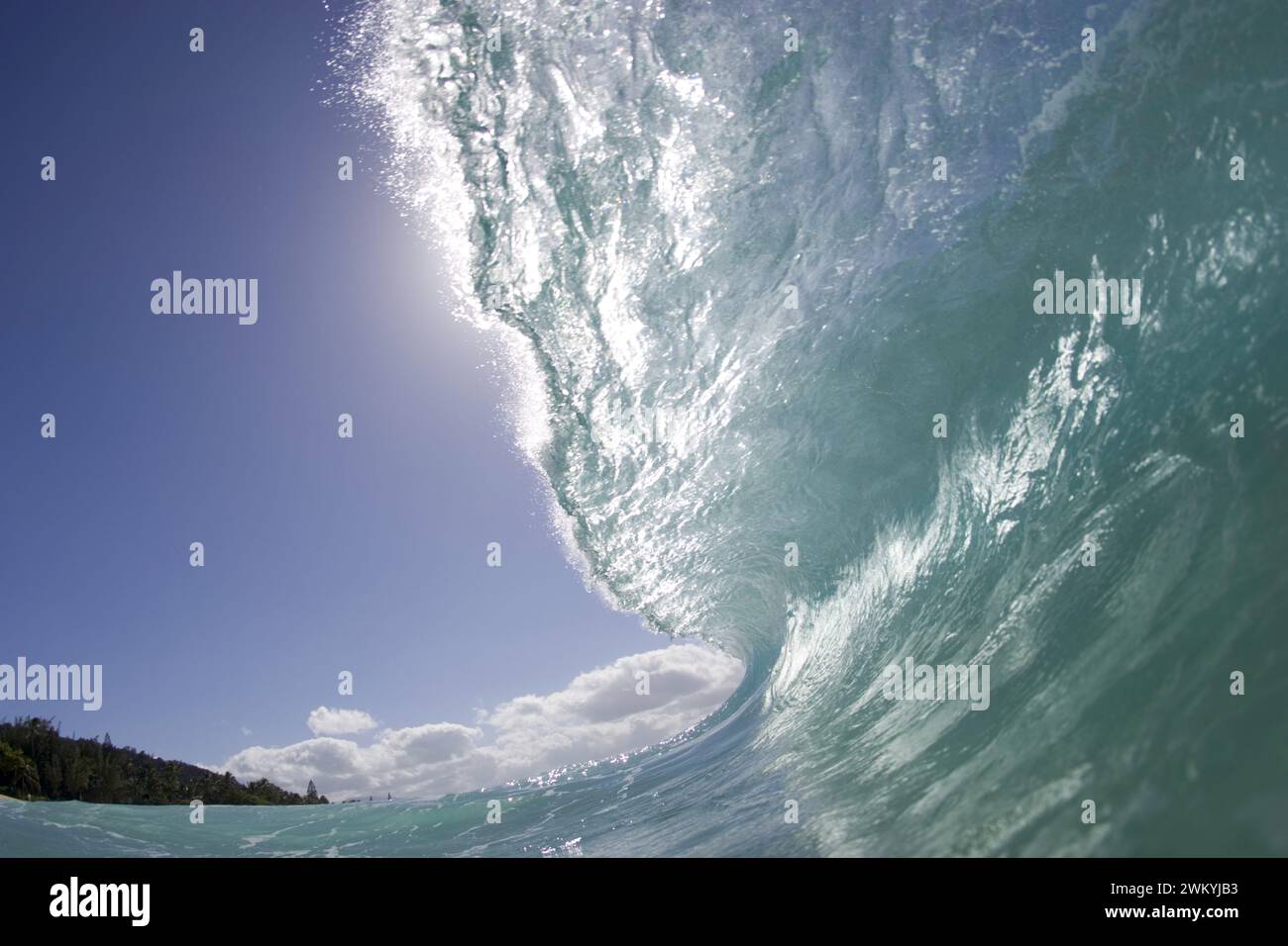 Low angle view waves hi-res stock photography and images - Alamy