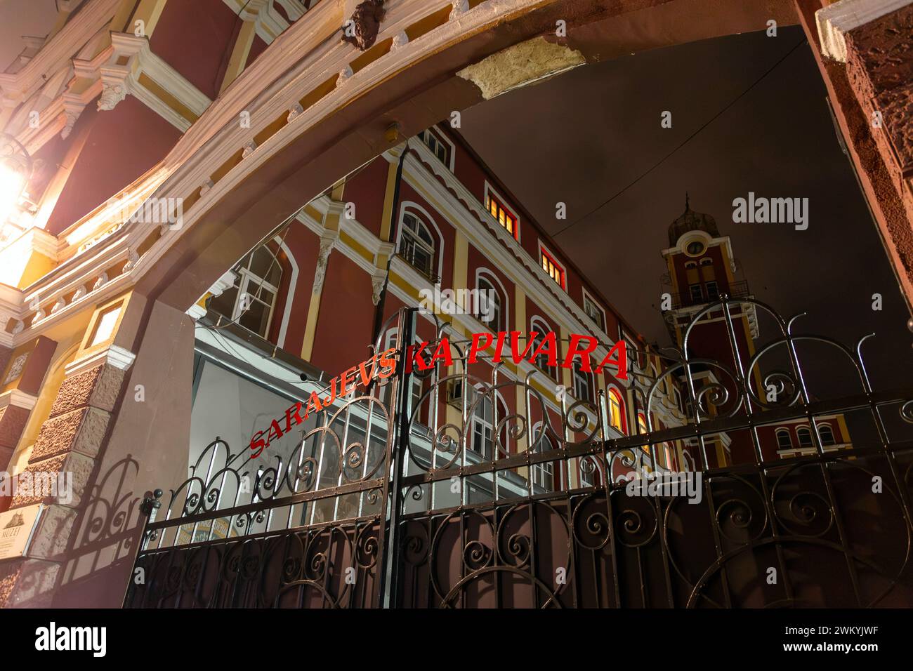 Sarajevo - Bosnia and Herzegovina - 11 FEB 2024: Sarajevska pivara is a ...