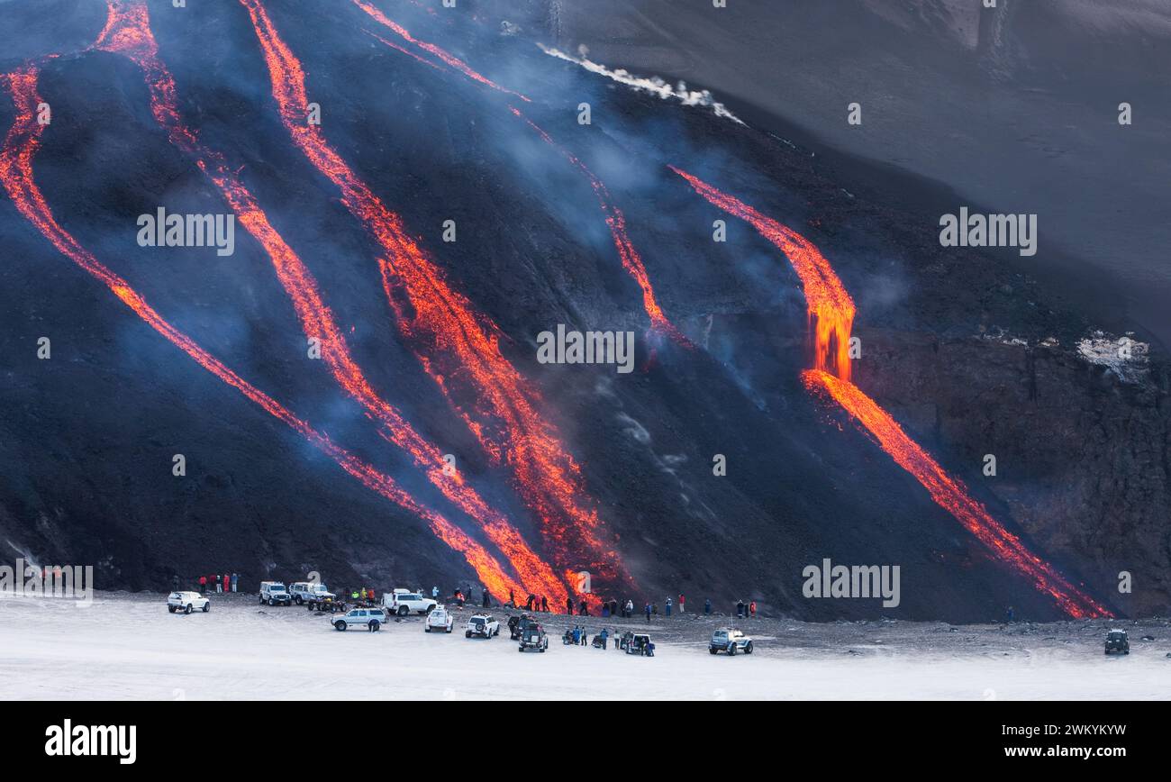 Lava flowing car hi-res stock photography and images - Alamy