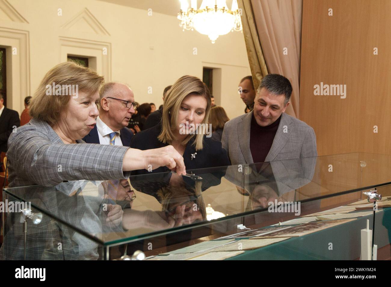 Non Exclusive: KYIV, UKRAINE - FEBRUARY 21, 2024 - Head of the Mykhailo ...