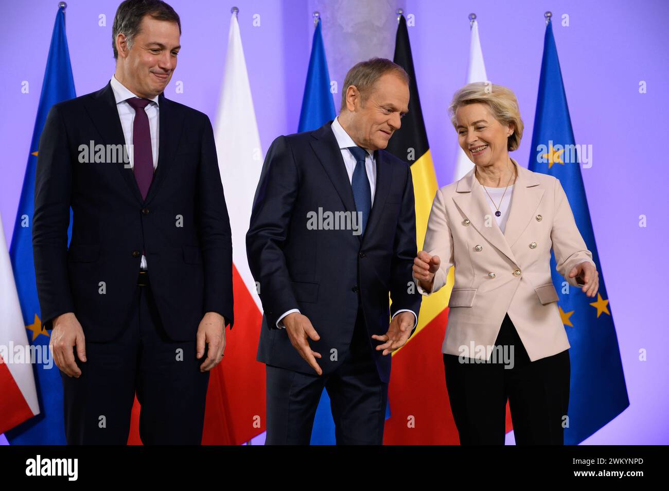 Poland s PM Donald Tusk Meets EC President And Belgium s PM In Warsaw. Poland s Prime Minister ...