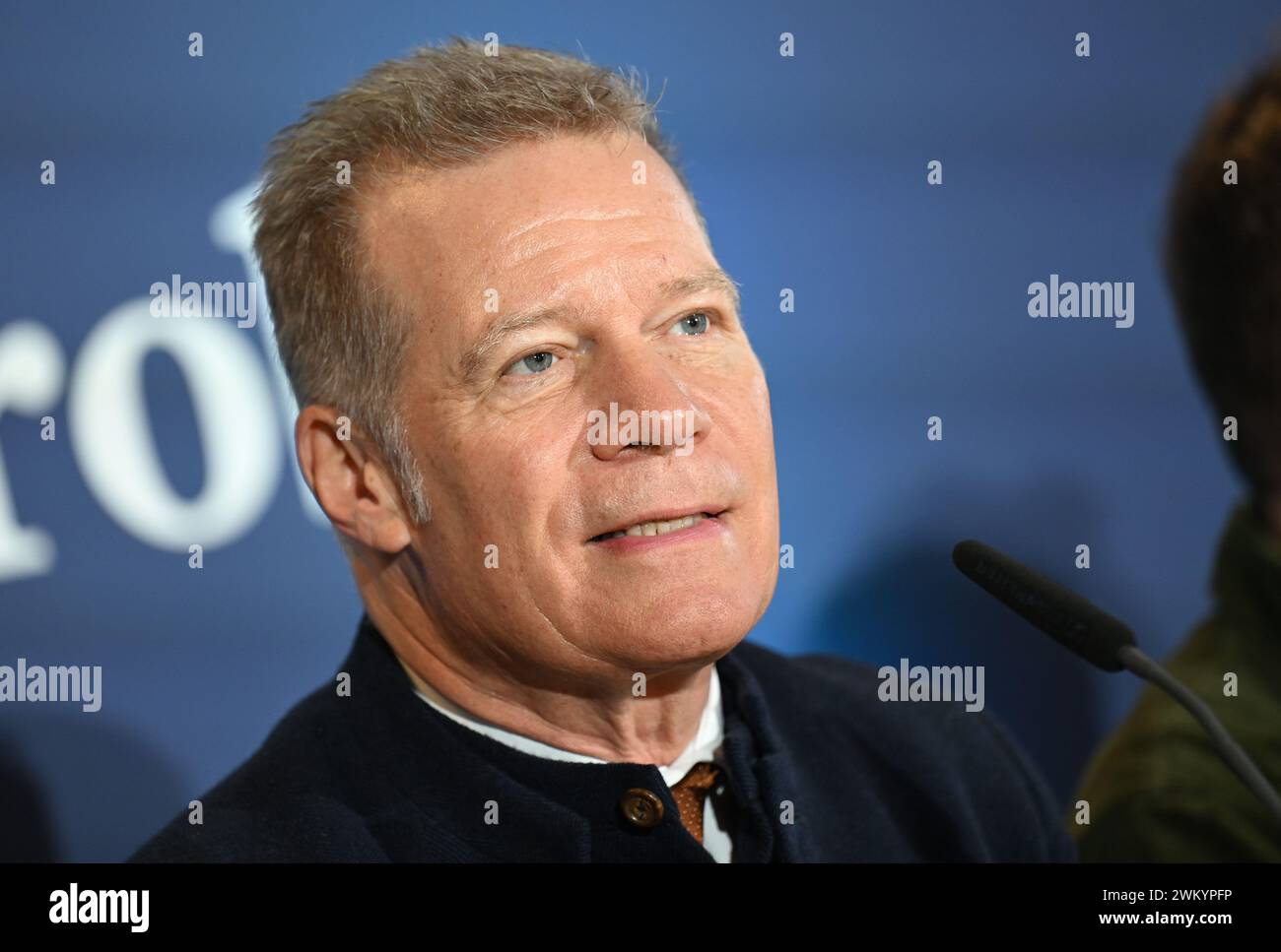 Munich, Germany. 23rd Feb, 2024. Paulaner Managing Director Andreas ...