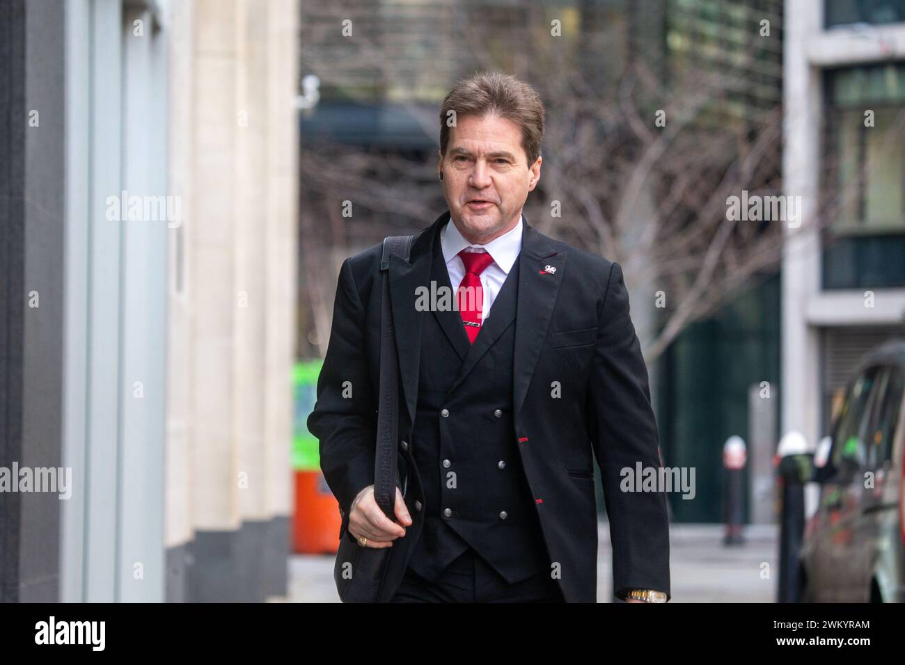 London, England, UK. 23rd Feb, 2024. Australian computer scientist and ...