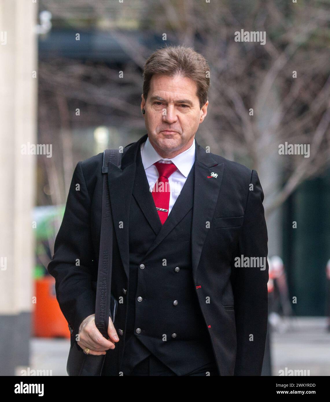 London, England, UK. 23rd Feb, 2024. Australian computer scientist and ...