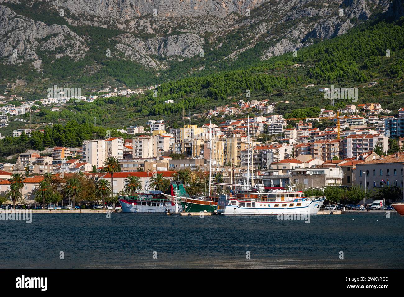 Makarska harbor hi-res stock photography and images - Alamy