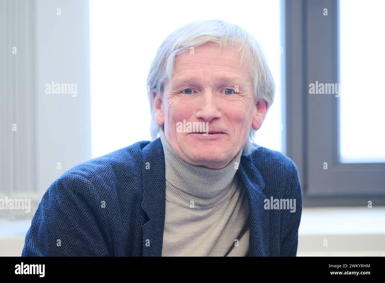 23 February 2024, Berlin: Wolfgang Schröer, professor at the University ...