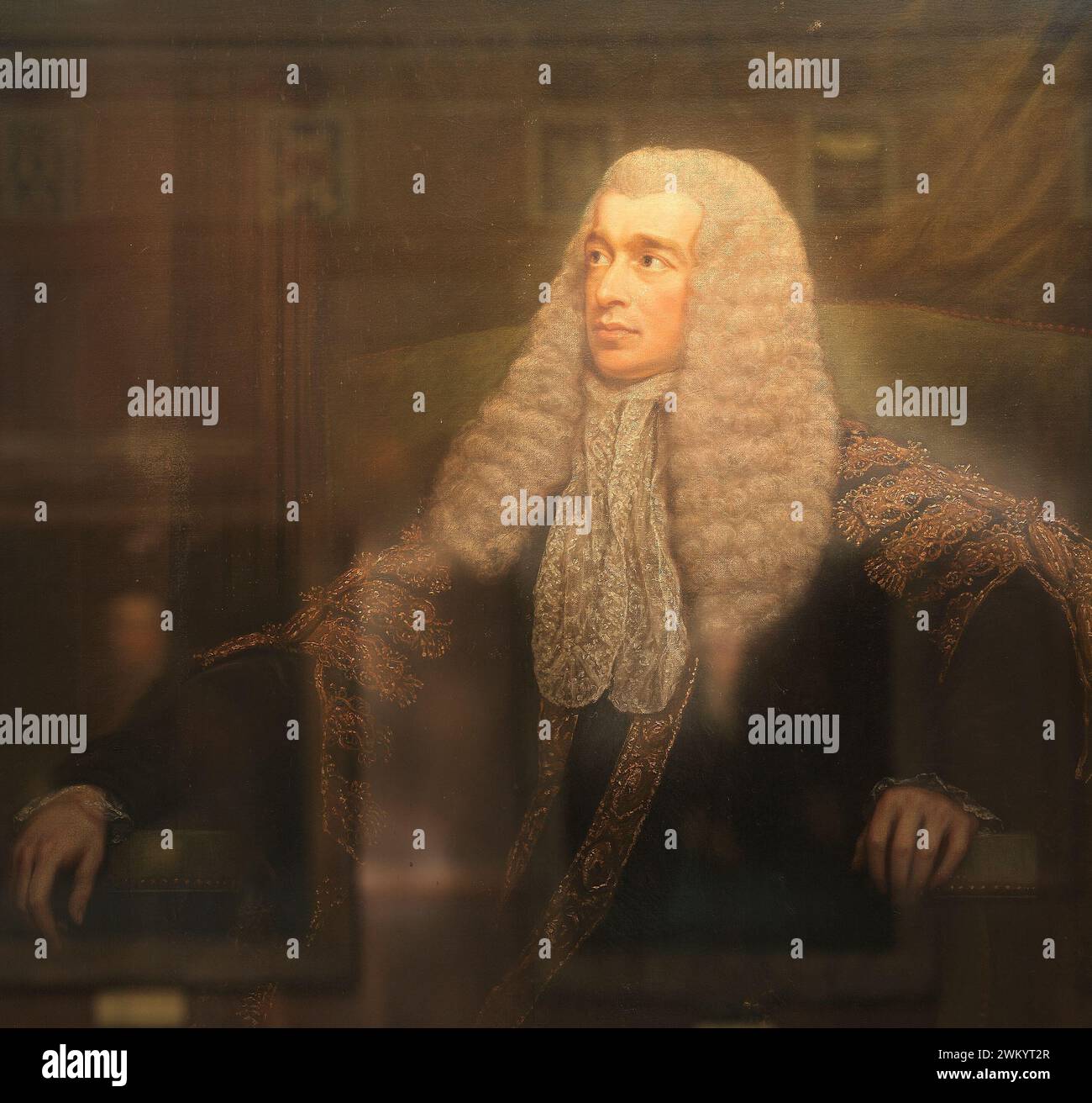 Portrait painting of Charles Abbot, speaker of the House of Commons ...