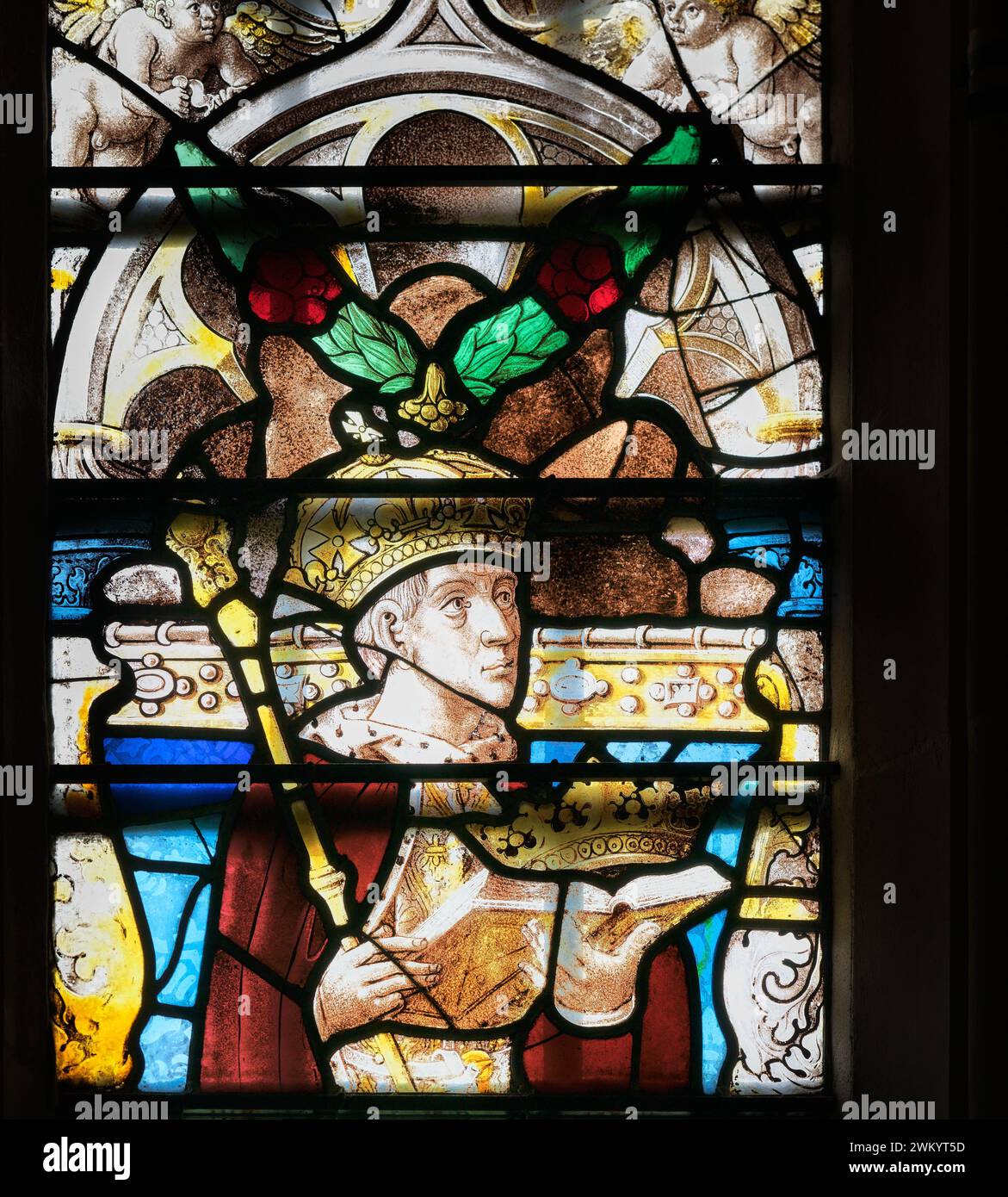 English king, Henry VI, founder; King's College chapel, University of ...