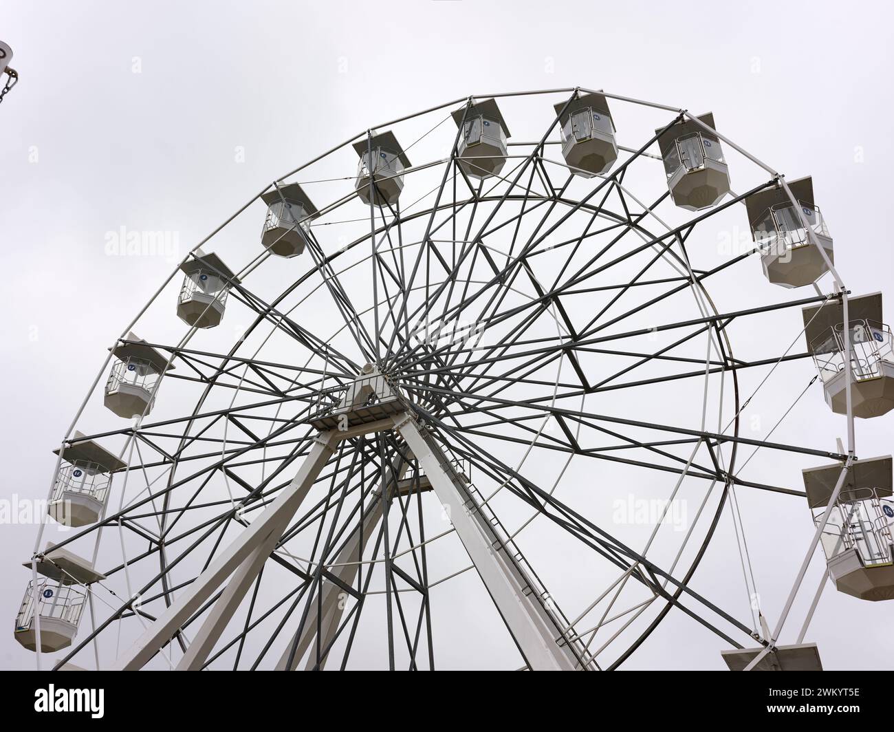 Garden Wheel, a ferris wheel in the children's play park at Wickstead ...