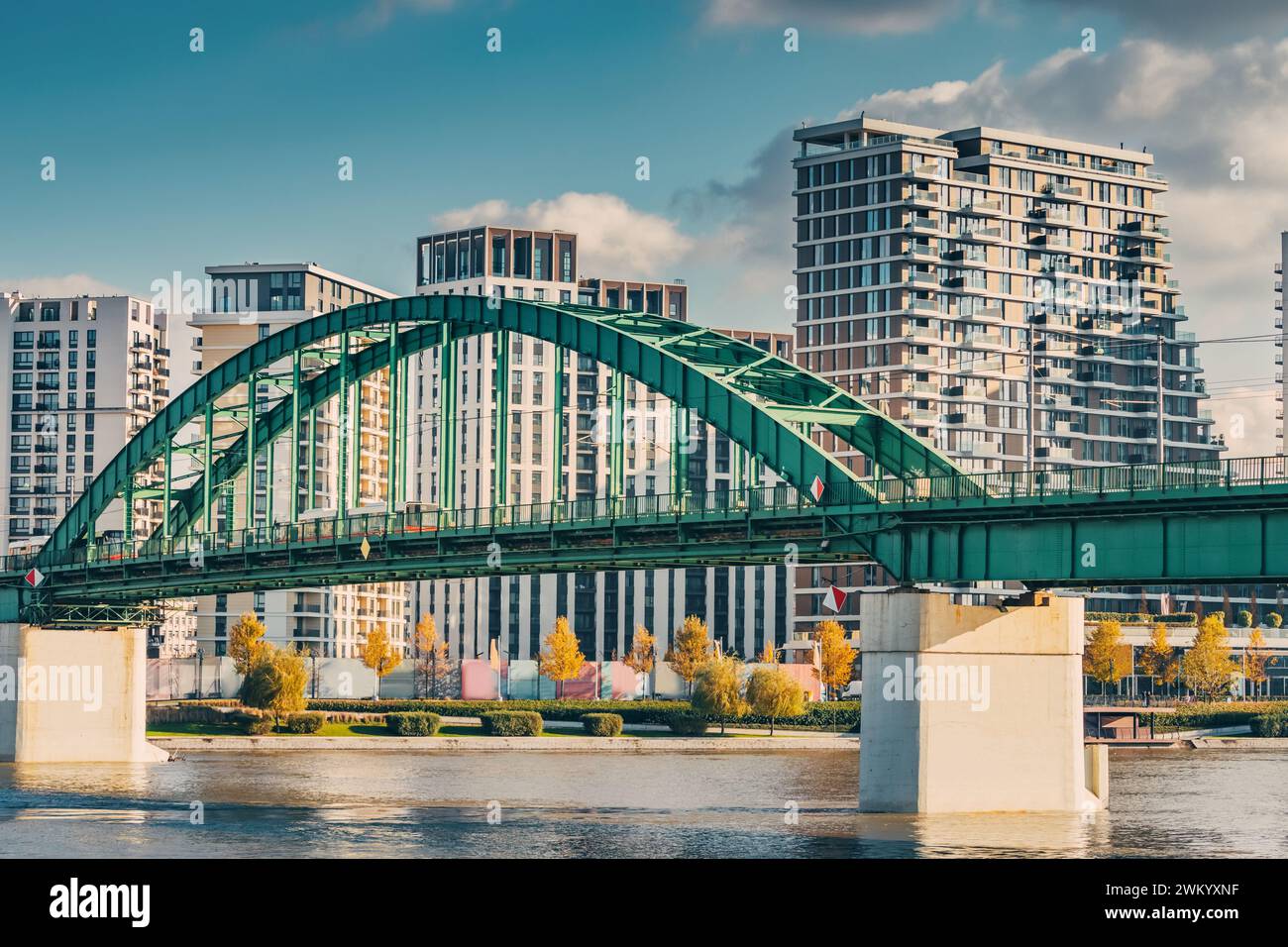 beauty of Belgrade's waterfront, with its iconic bridges spanning the ...
