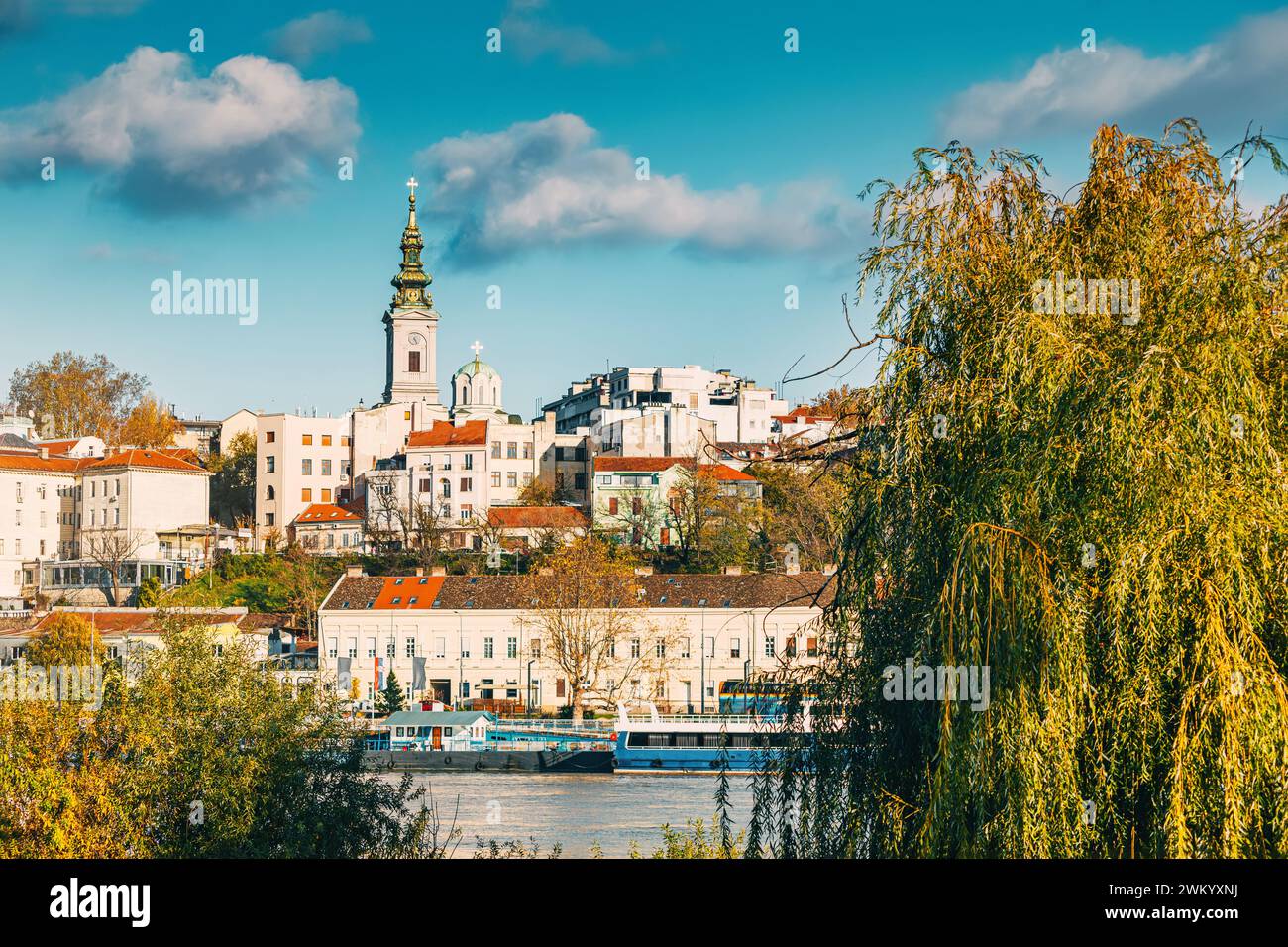 Belgrade's skyline boasts historic churches and modern architecture ...