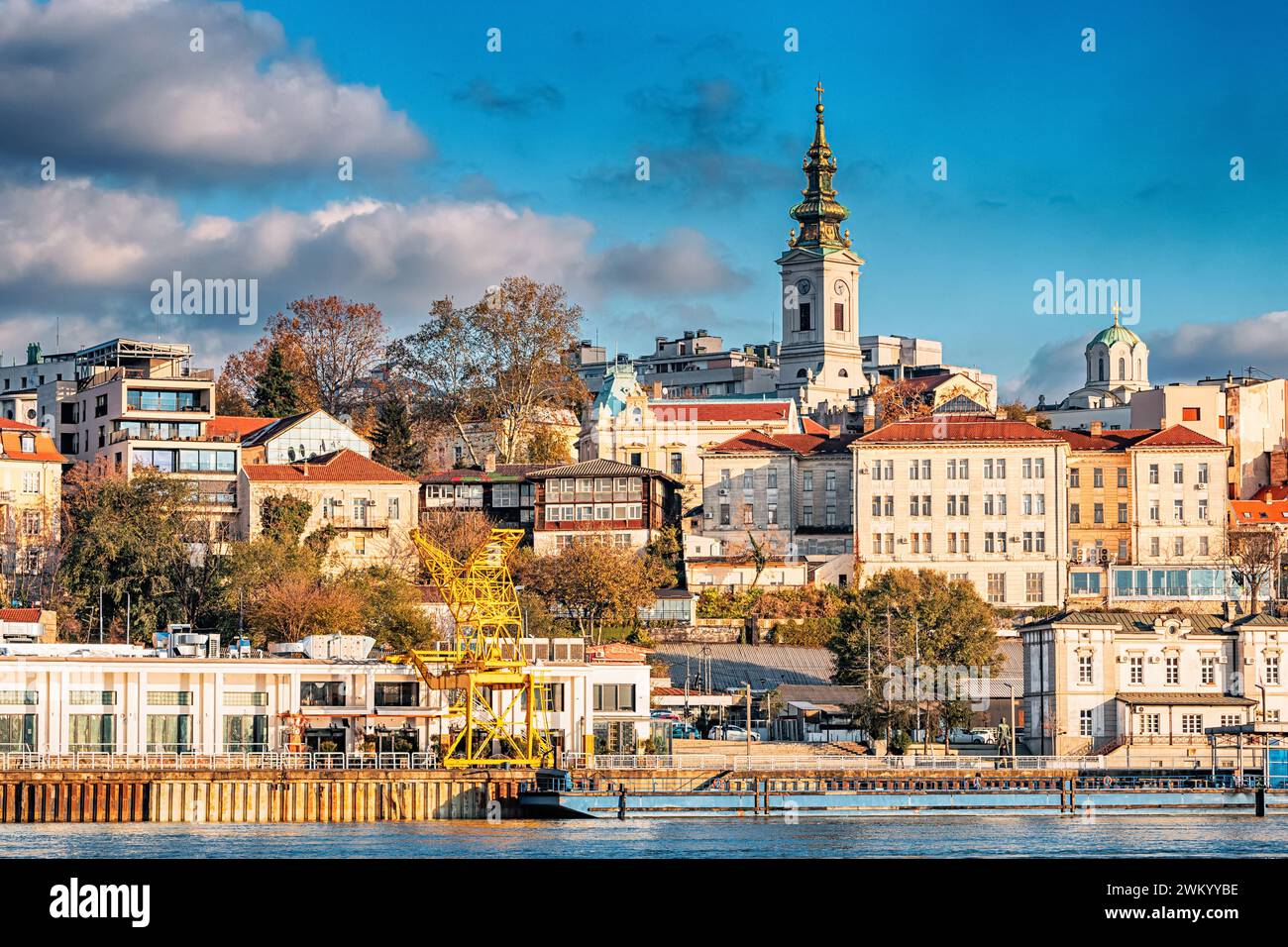Belgrade's skyline boasts historic churches and modern architecture ...
