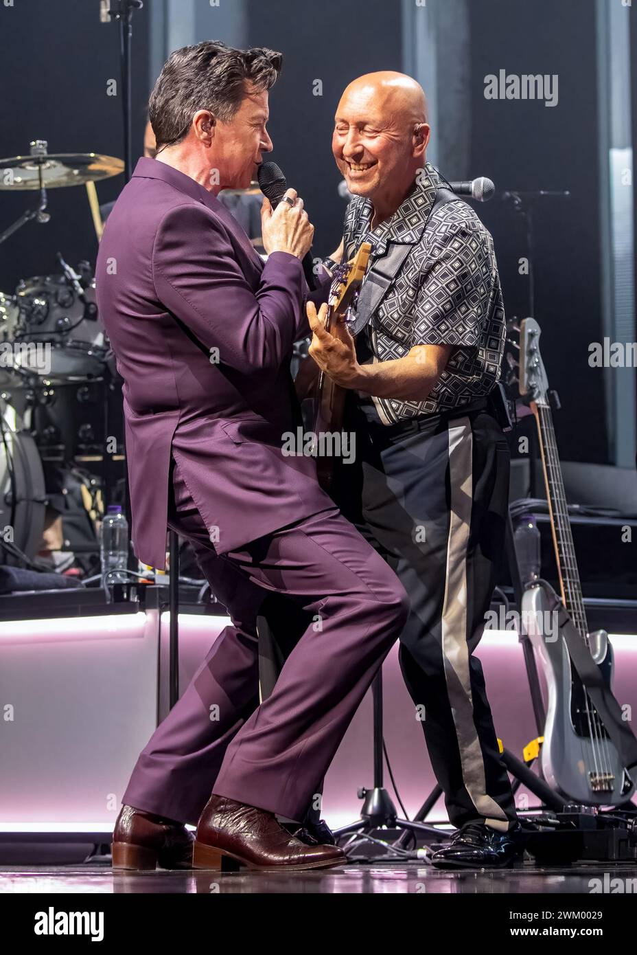 22 February 2024, Motorpoint Arena, Nottingham, UK. Event: Rick Astley ...