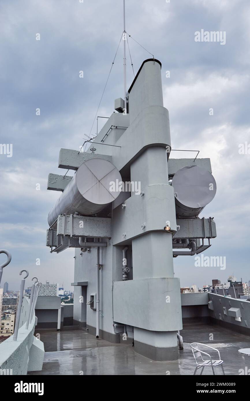 New Sky Building No. 3 / Gunkan building ('battleship building ...