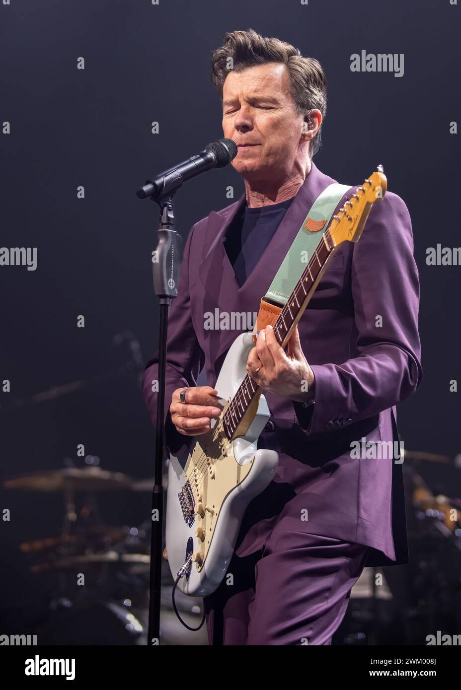 22 February 2024, Motorpoint Arena, Nottingham, UK. Event: Rick Astley ...