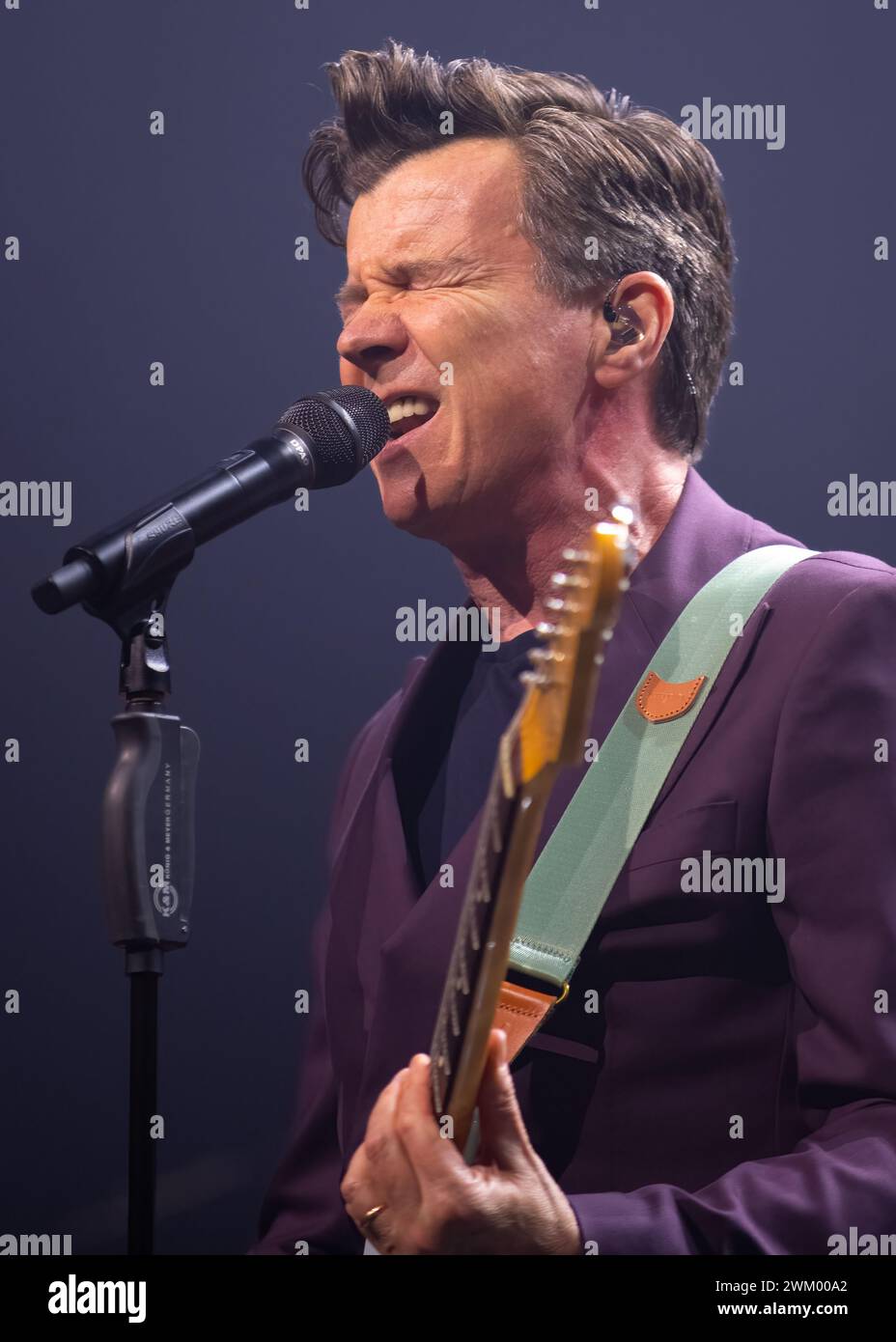 22 February 2024, Motorpoint Arena, Nottingham, UK. Event: Rick Astley ...
