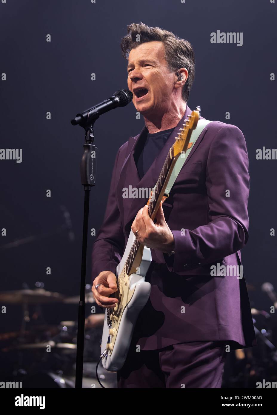 22 February 2024, Motorpoint Arena, Nottingham, UK. Event: Rick Astley ...
