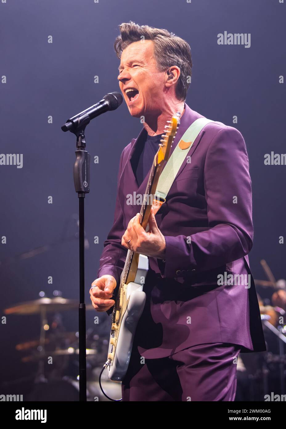 22 February 2024, Motorpoint Arena, Nottingham, UK. Event: Rick Astley ...