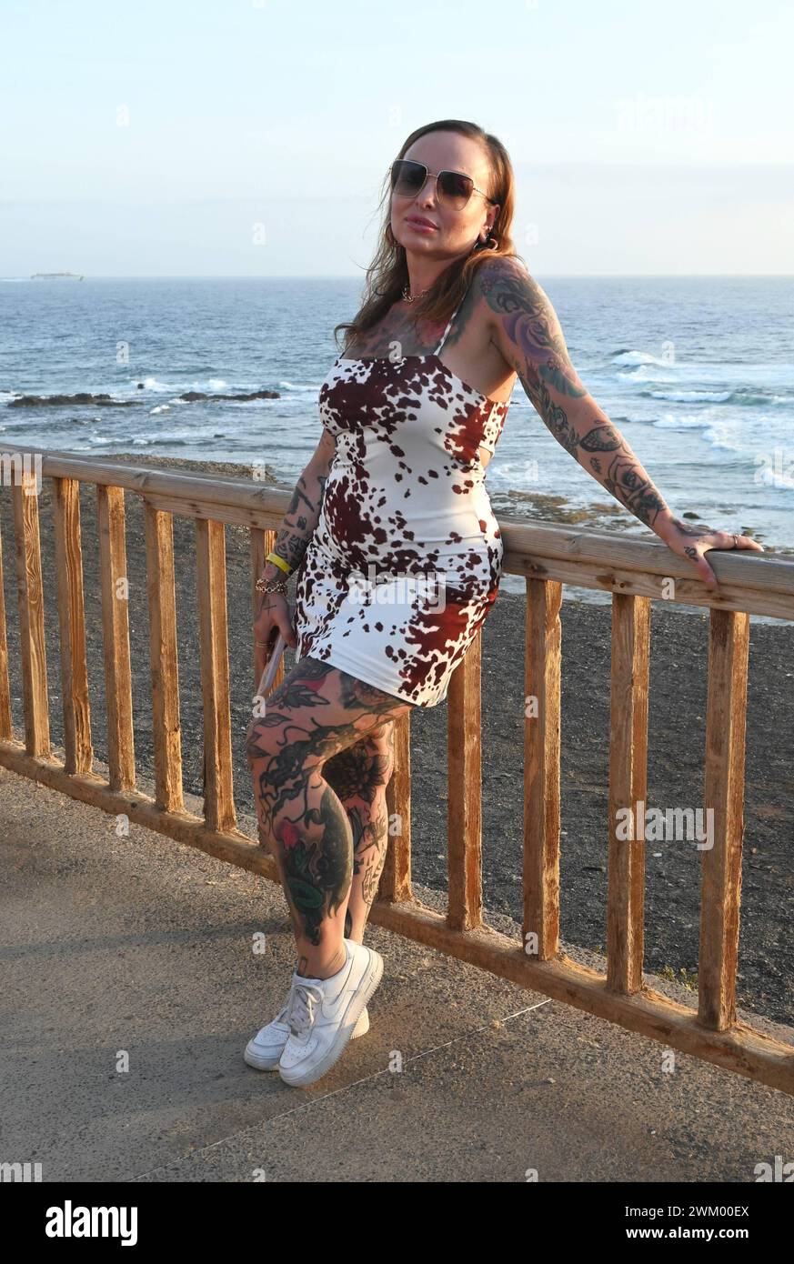 Tattoo Influencer Inked Lady Aus Uk England Auf Fuerteventura Laut