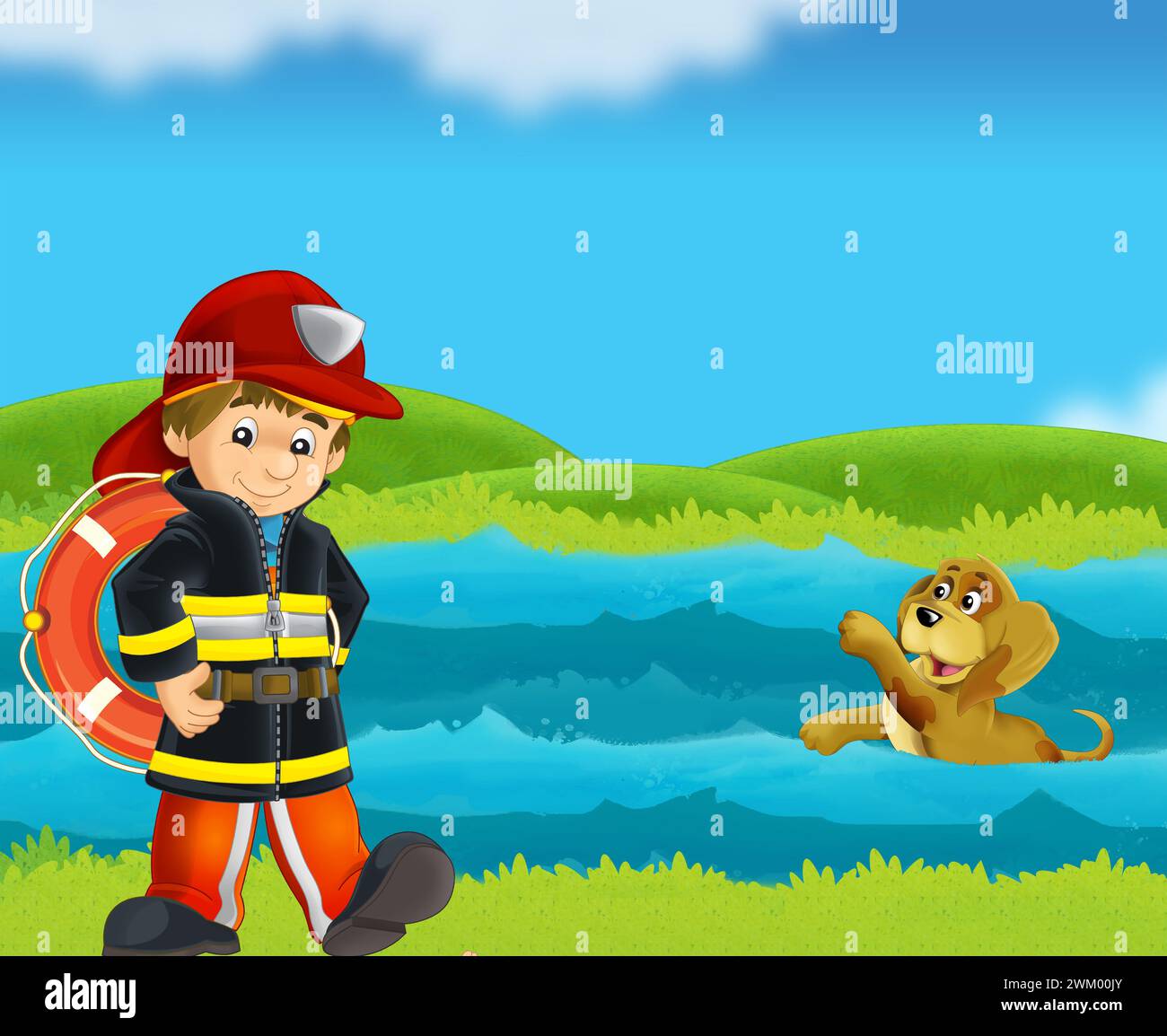 Water stream clipart hi-res stock photography and images - Alamy