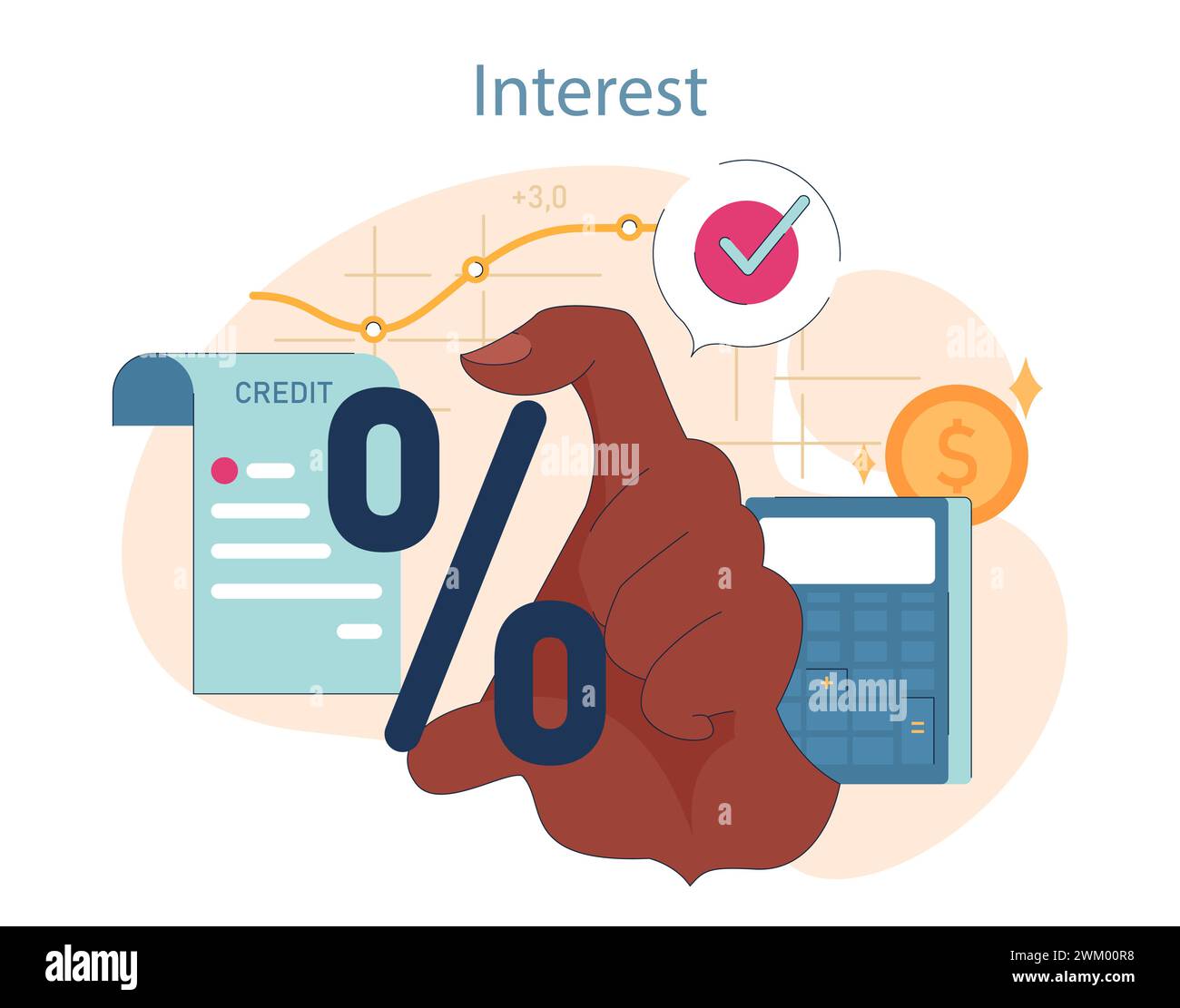 Hand adjusting Stock Vector Images - Alamy