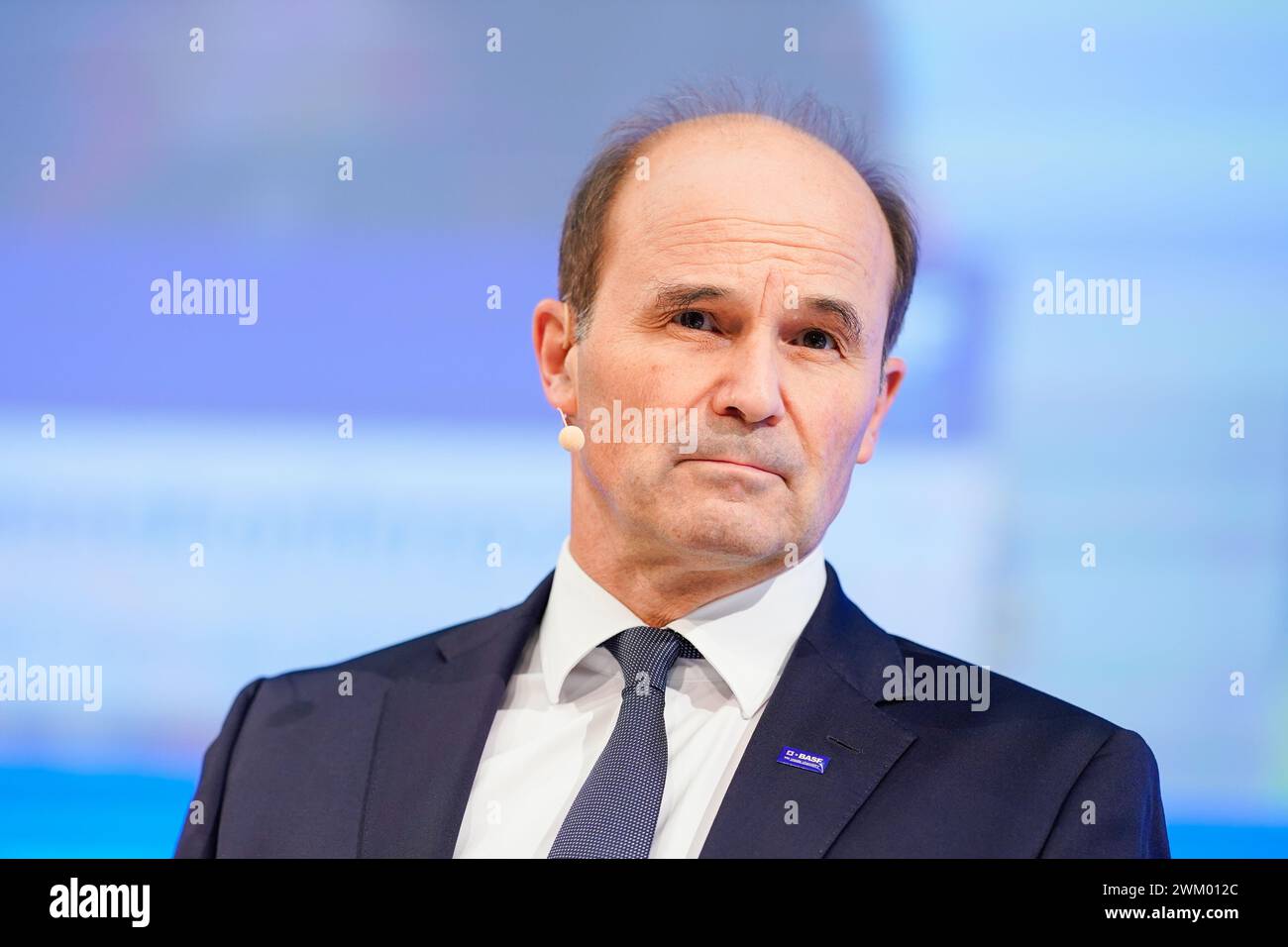 Ludwigshafen Am Rhein, Germany. 23rd Feb, 2024. Martin Brudermüller ...