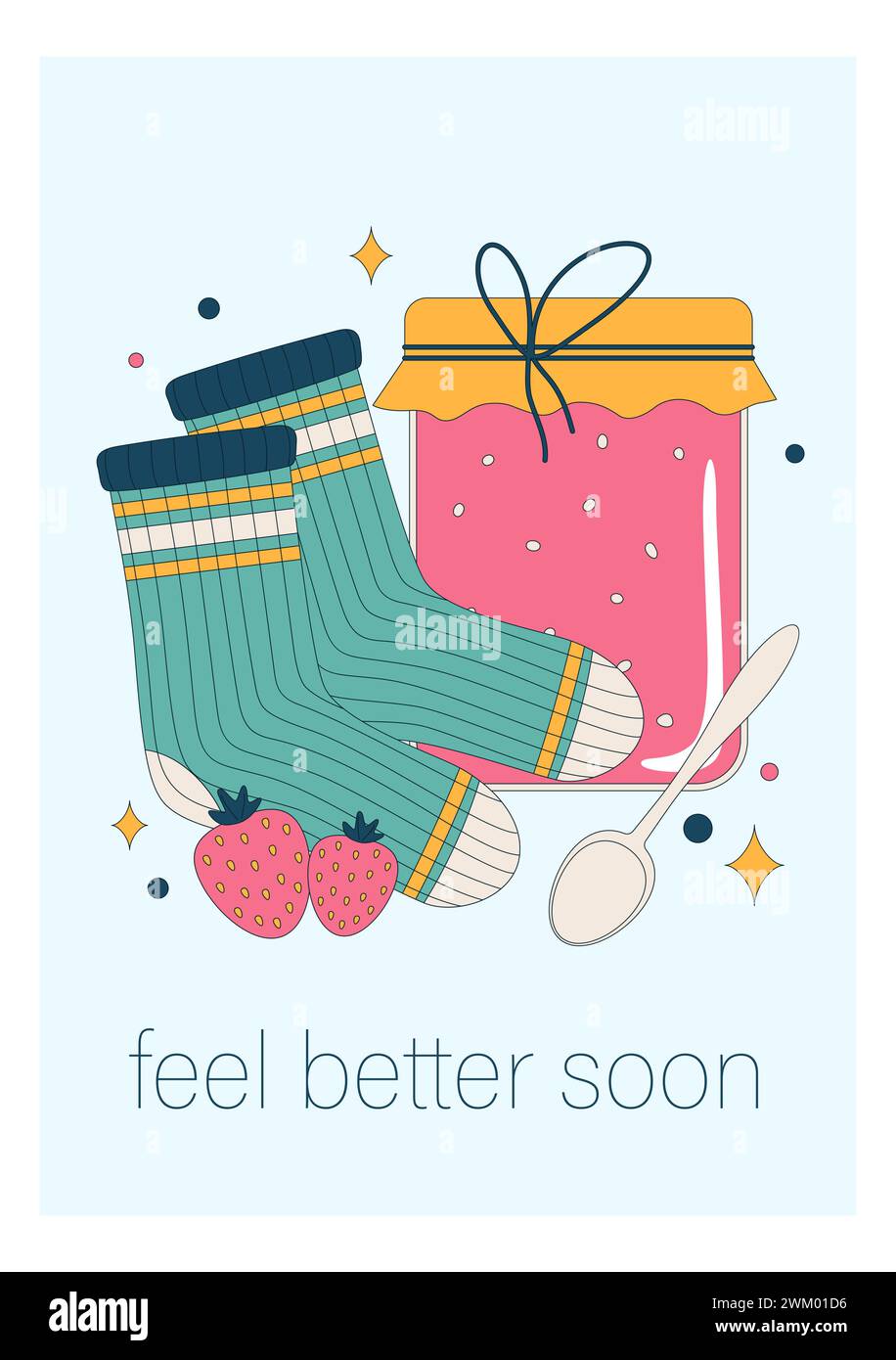 Jam font Stock Vector Images - Alamy