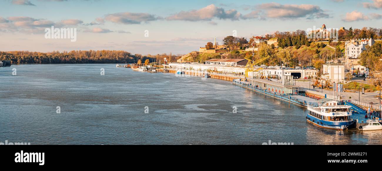 Discover Belgrade's urban landscape with a panoramic view of the city ...