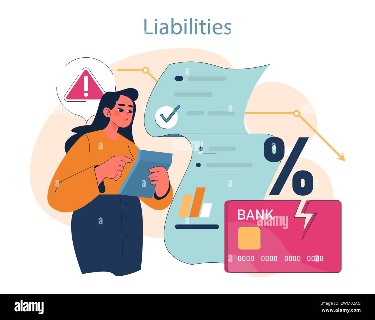 Financial liabilities Stock Vector Images - Alamy