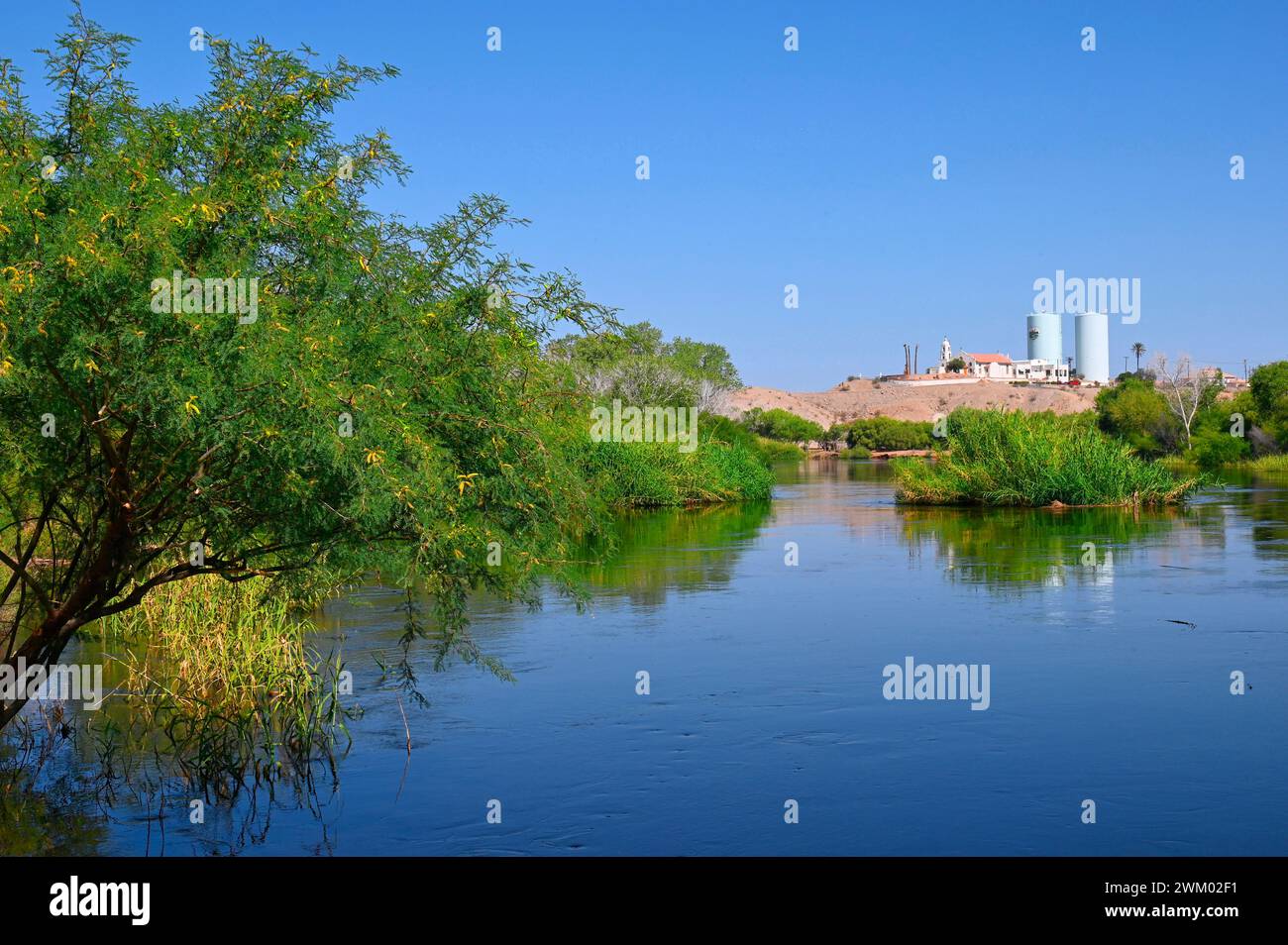 The Colorado River. Yuma. Arizona. USA Stock Photo - Alamy