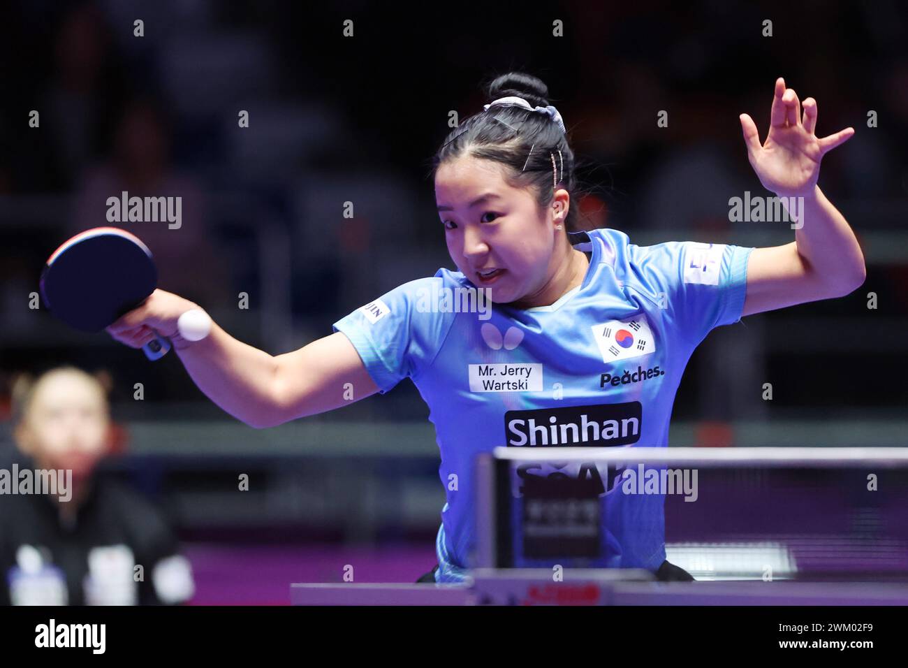 BEXCO Convention Centre, Busan, South Korea. 22nd Feb, 2024. SHIN Yubin ...