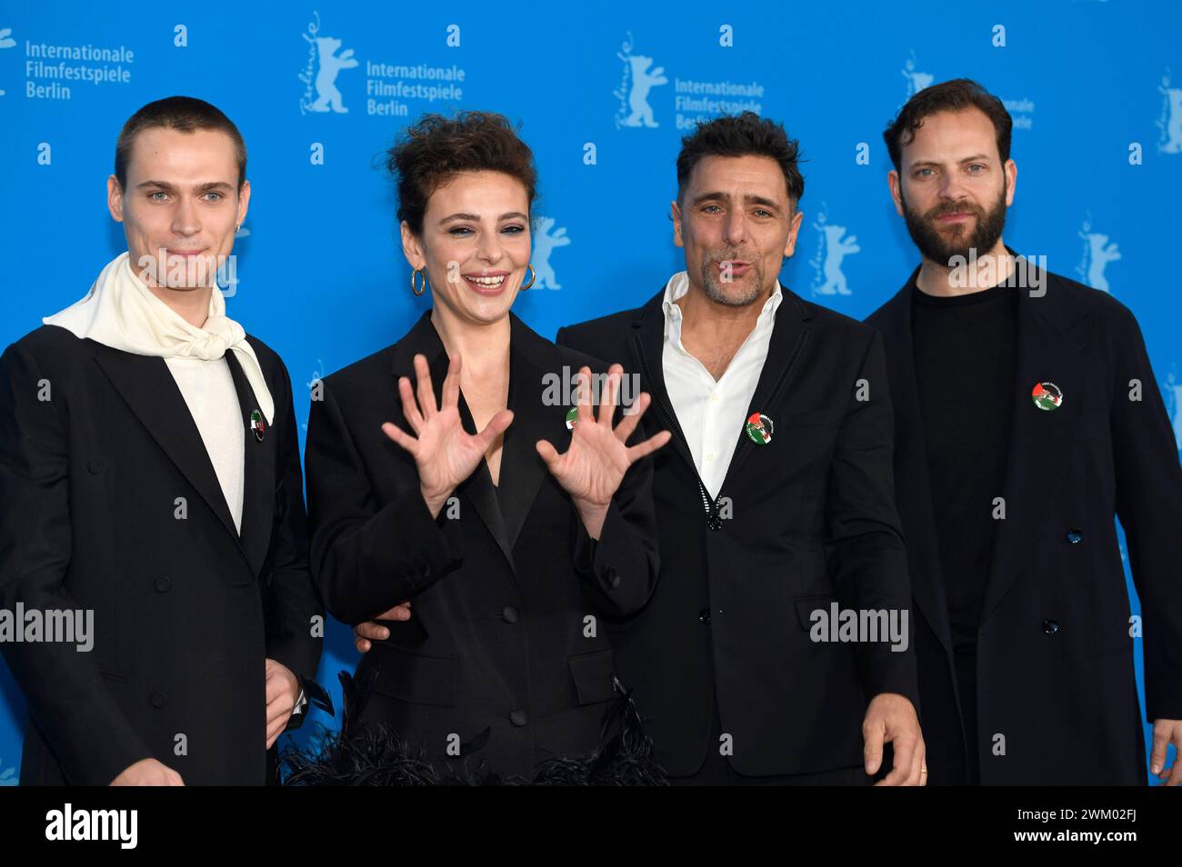 Saul Nanni Jasmine Trinca Adriano Giannini Und Alessandro Borghi Beim