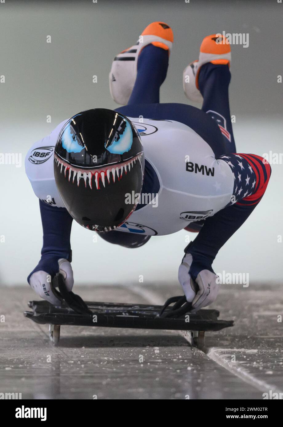 Winterberg, Germany. 22nd Feb, 2024. Skeleton: World Championships, men ...
