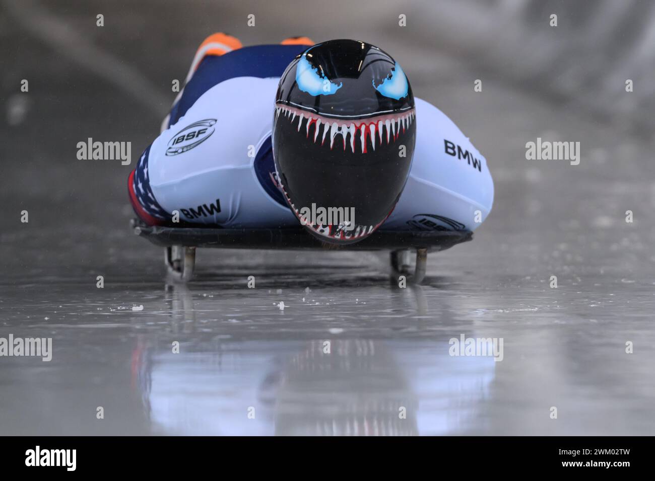 Winterberg, Germany. 22nd Feb, 2024. Skeleton: World Championships, men ...
