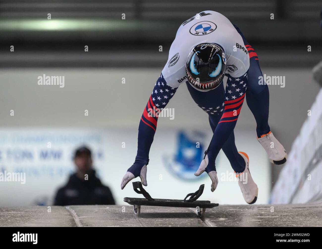 Winterberg, Germany. 22nd Feb, 2024. Skeleton: World Championships, men ...