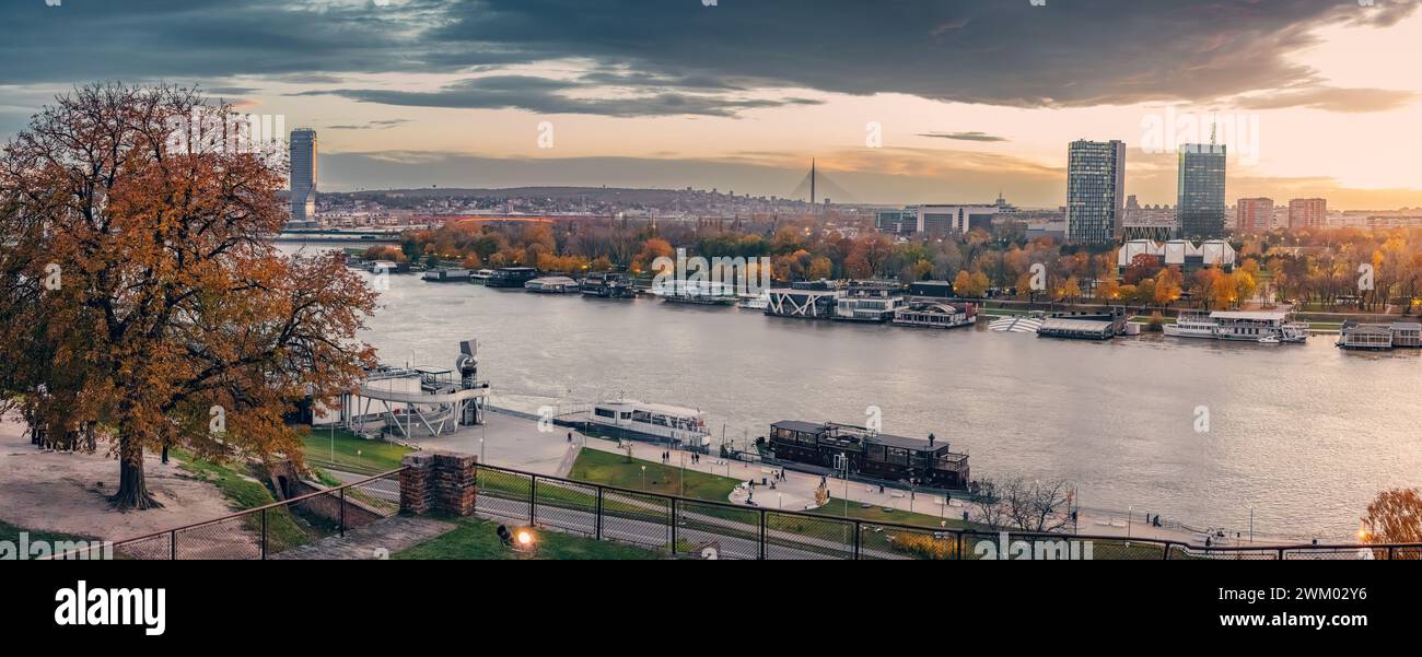 Belgrade's panoramic skyline boasts a blend of medieval walls and ...