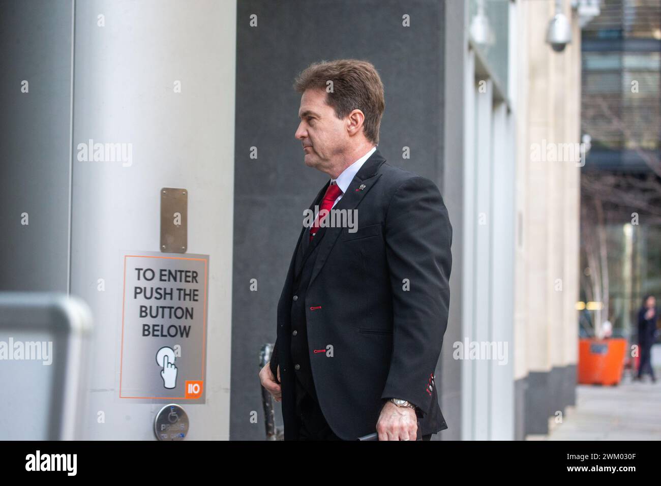 London, England, UK. 23rd Feb, 2024. Australian computer scientist and ...