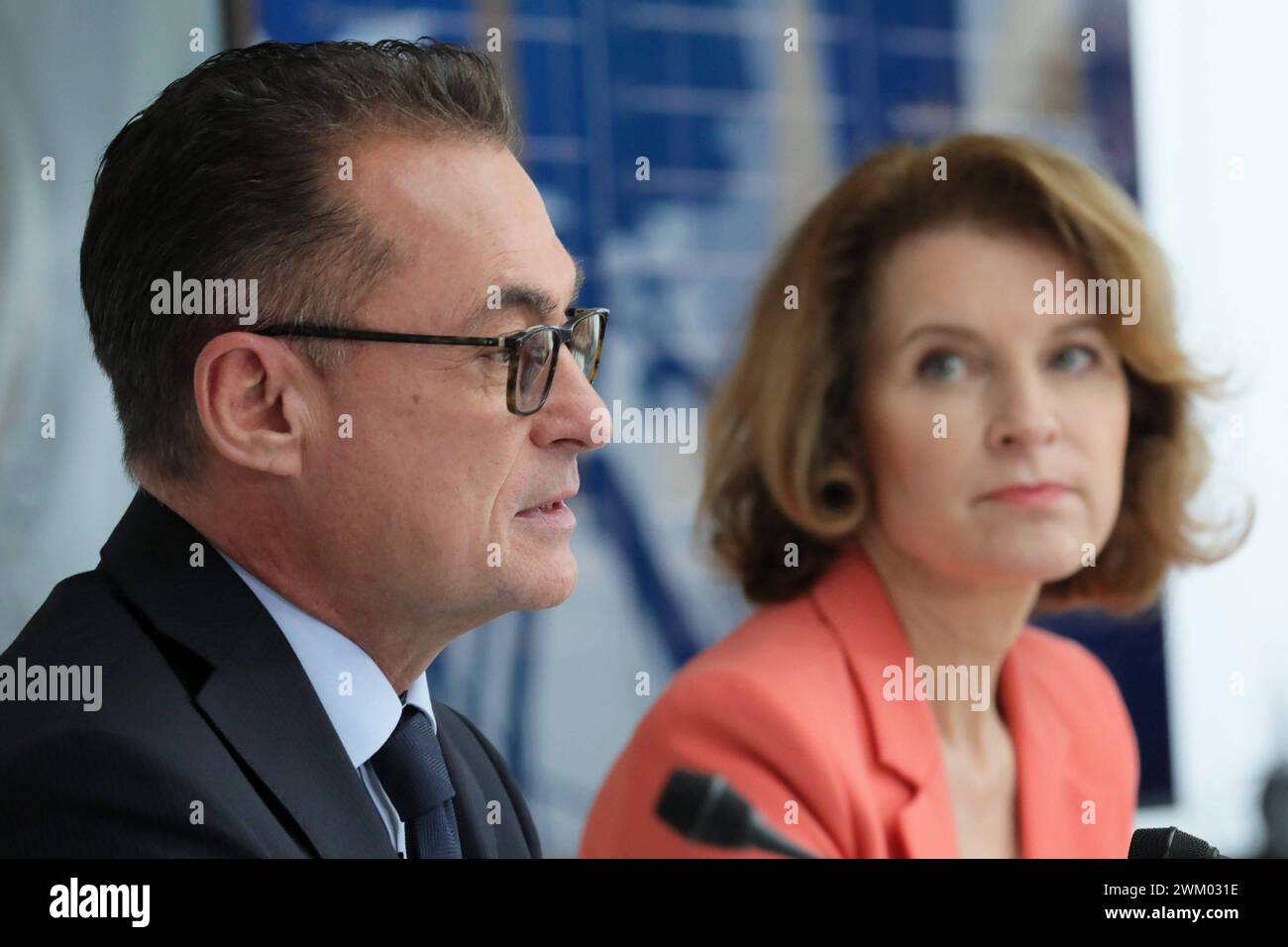 23.02.2024, Frankfurt, DEU Jahrespressekonferenz Deutsche Bundsbank ...