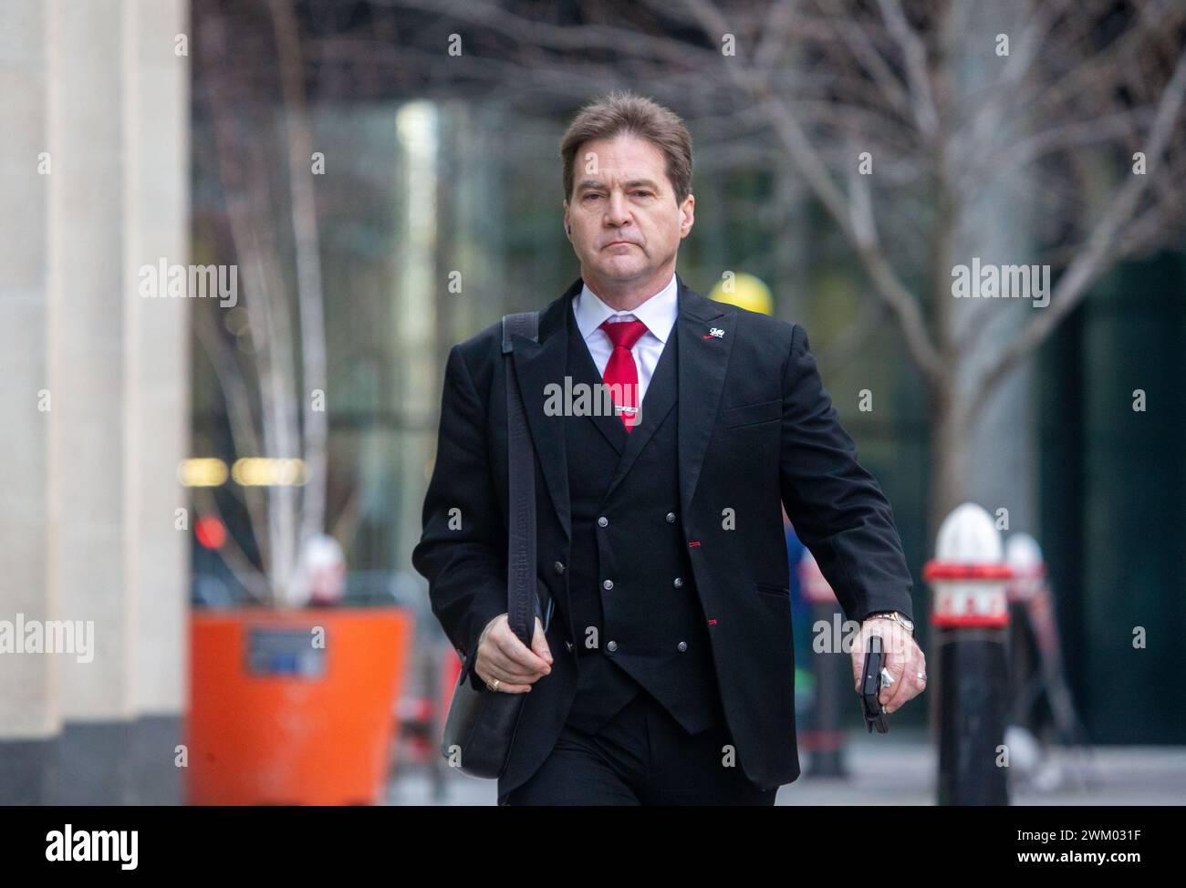 London, England, UK. 23rd Feb, 2024. Australian computer scientist and ...