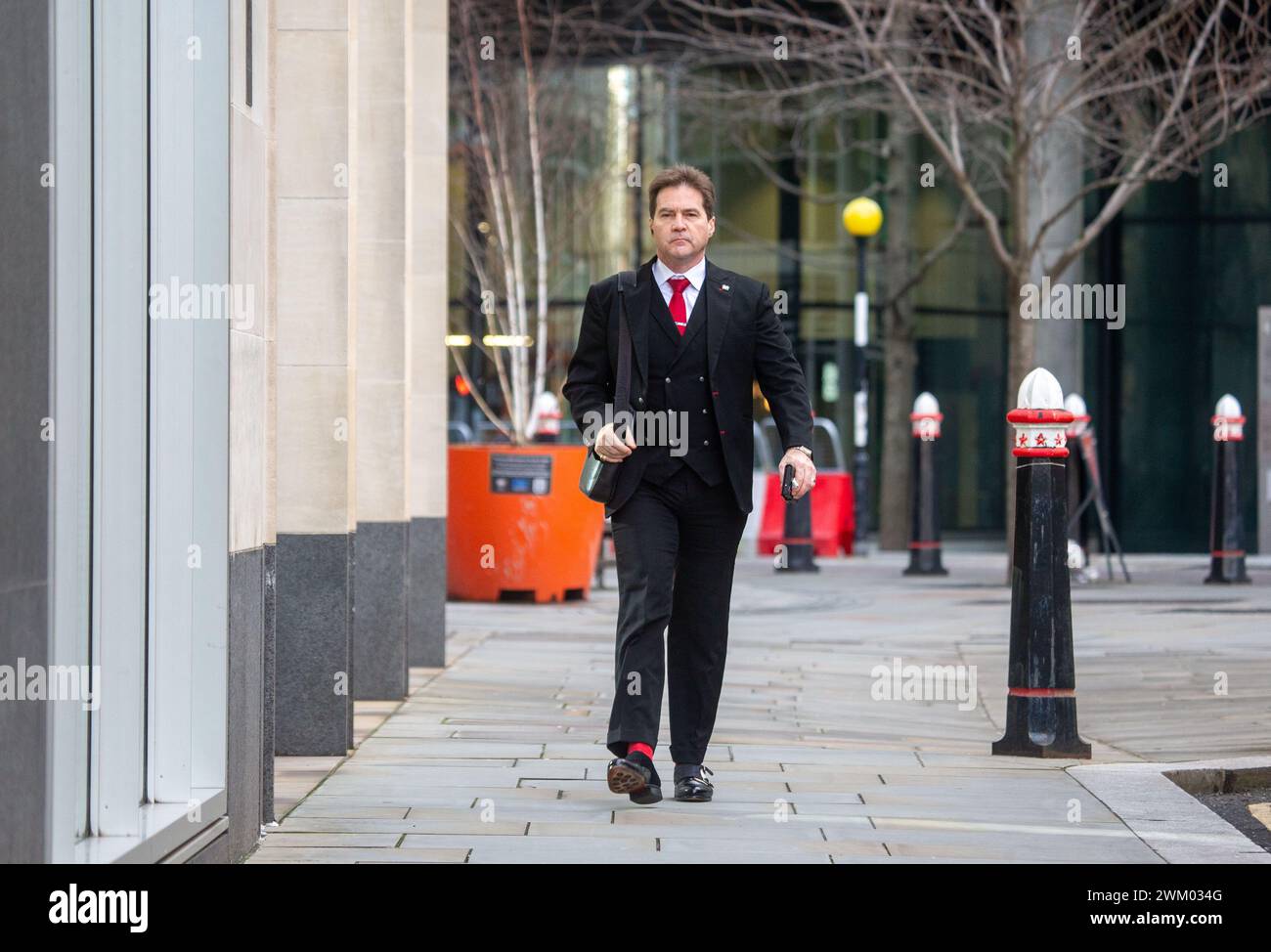 London, England, UK. 23rd Feb, 2024. Australian computer scientist and ...