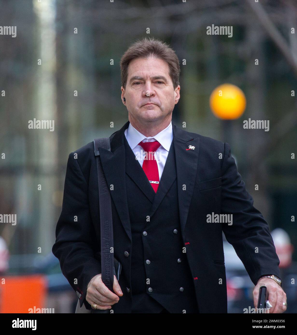 London, England, UK. 23rd Feb, 2024. Australian computer scientist and ...