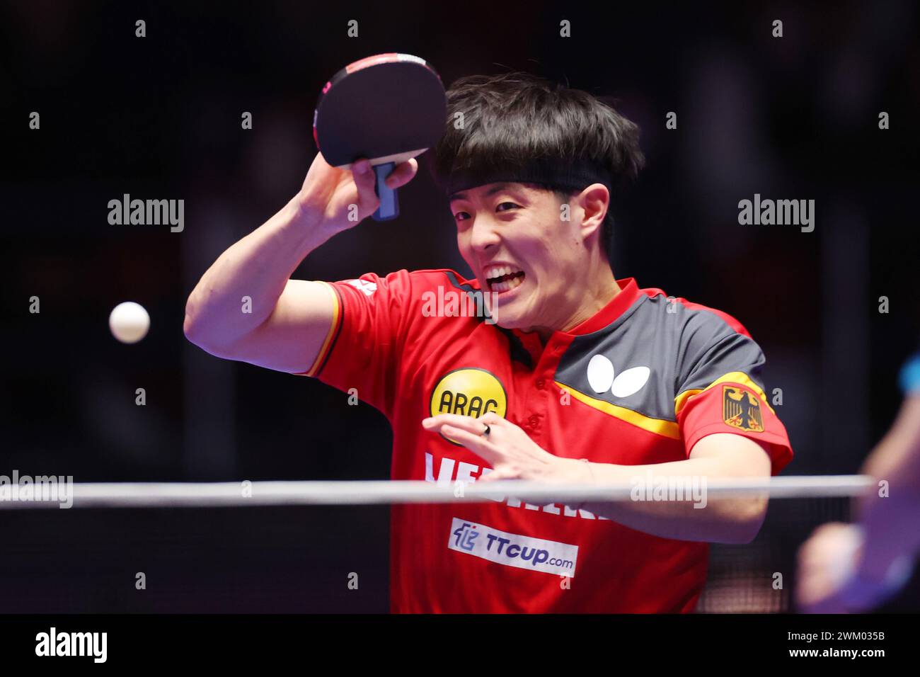 BEXCO Convention Centre, Busan, South Korea. 23rd Feb, 2024. Dang QIU ...