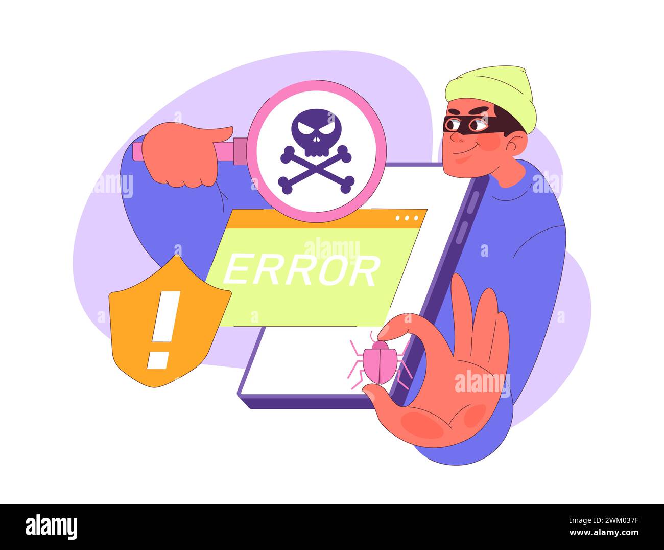 Computer vulnerabilities Stock Vector Images - Alamy