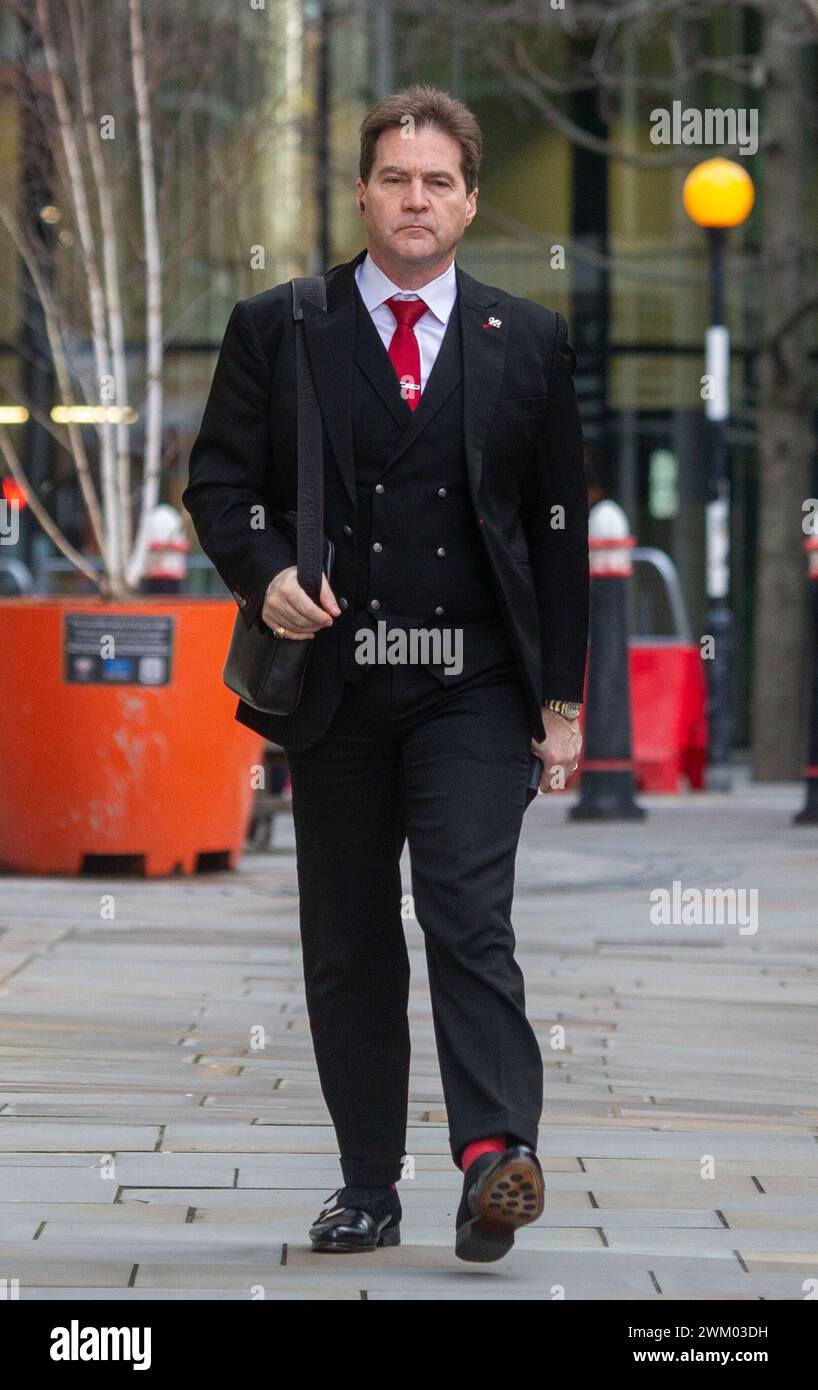 London, England, UK. 23rd Feb, 2024. Australian computer scientist and ...
