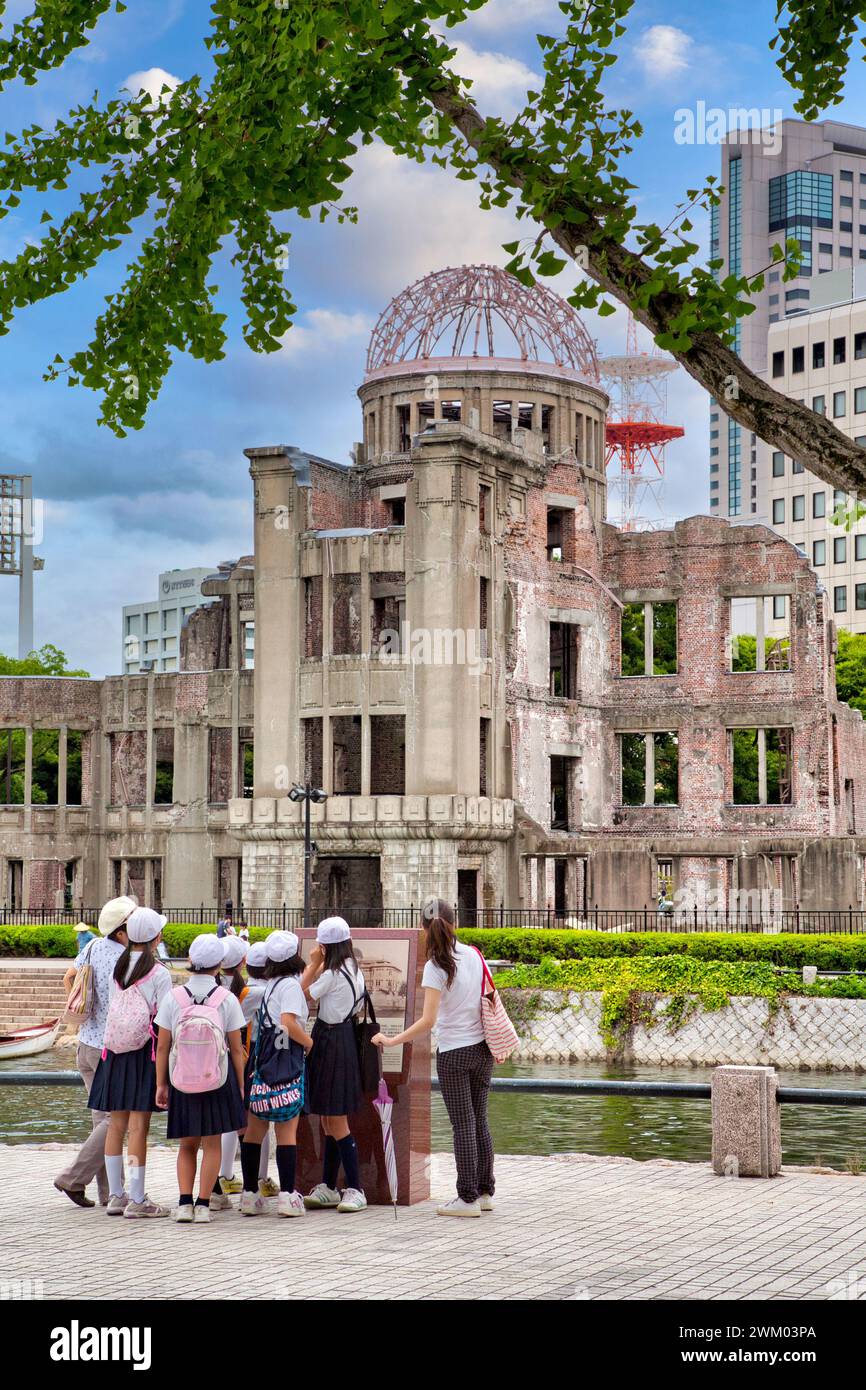 Atomic Bomb Dome, Peace Memorial Park, Hiroshima, Japan Stock Photo - Alamy