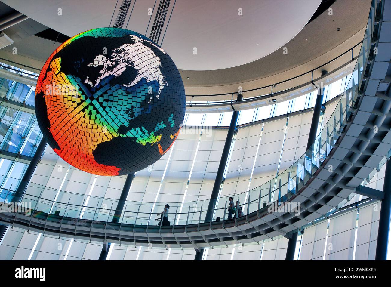 Symbol Exhibit Geo Cosmos, Miraikan, National Museum of Emerging ...