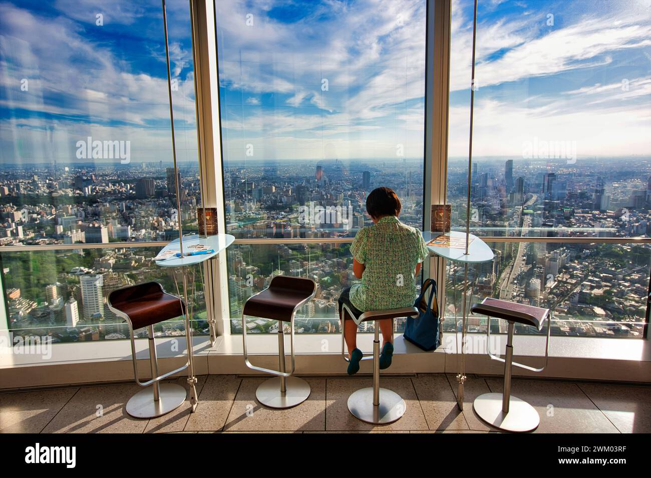 Tokyo City View, Roppongi Hills Mori Tower, Tokyo, Japan Stock Photo ...
