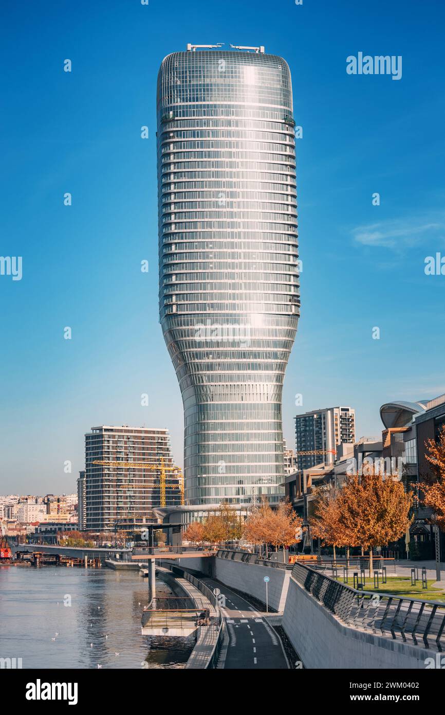 23 November 2023, Belgrade, Serbia: architectural beauty of Belgrade ...