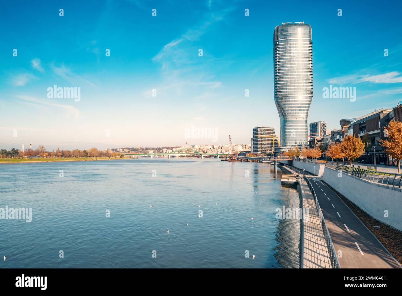 05 December 2023, Belgrade, Serbia: architectural beauty of Belgrade ...